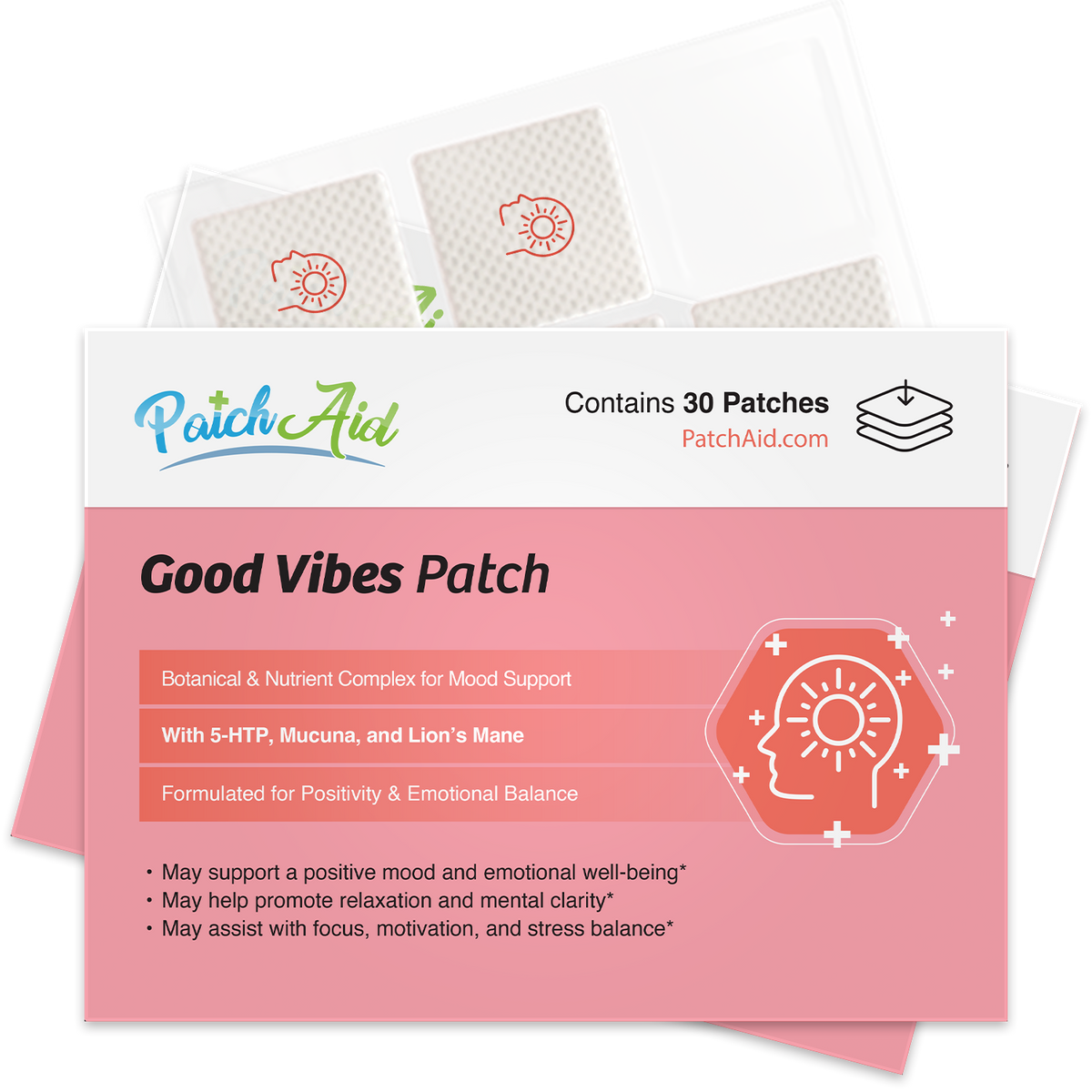 Good Vibes Patch | Natural Dopamine & Serotonin Support – Bariatric Eating