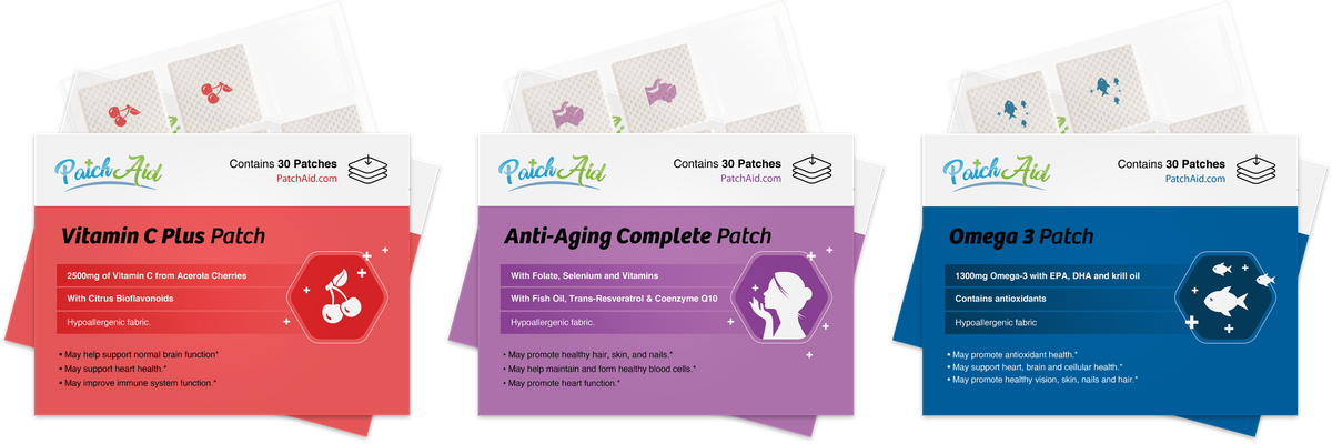 Antioxidant Vitamin Patch Pack by Patchaid – Bariatric Eating