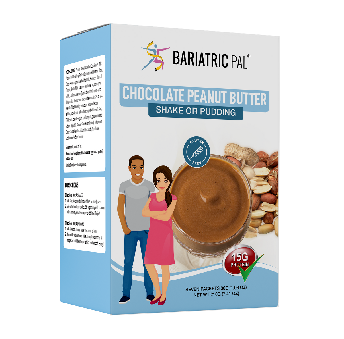 Bariatricpal Protein Shake or Pudding - Chocolate Peanut Butter ...
