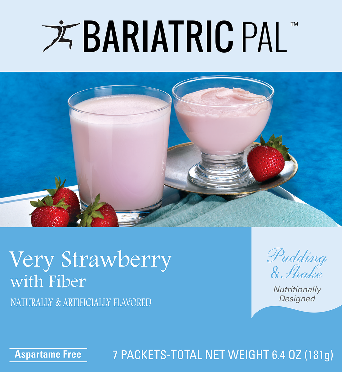 BariatricPal 15g Protein Pudding & Shake - Very Strawberry – Bariatric ...