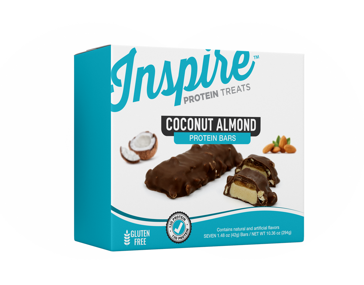 Inspire High Protein Bars by Bariatric Eating - Coconut Almond