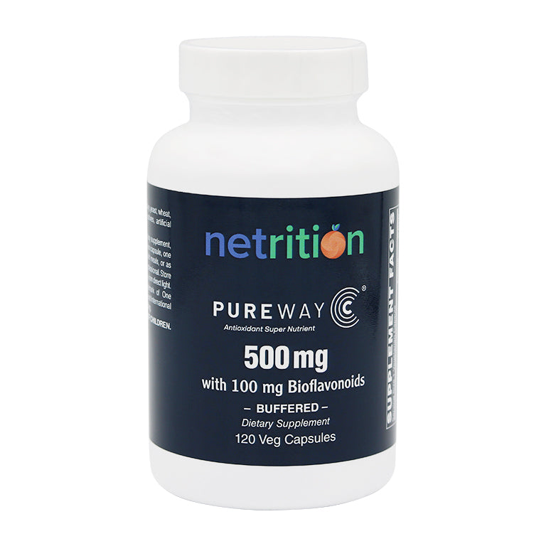 Pureway Vitamin C 500Mg Caps 120's by Netrition – Bariatric Eating