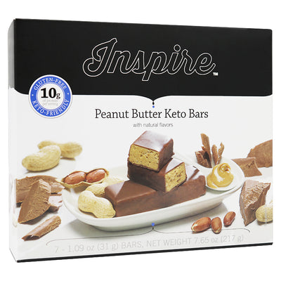 Inspire Peanut Butter Keto Protein Bars by Bariatric Eating