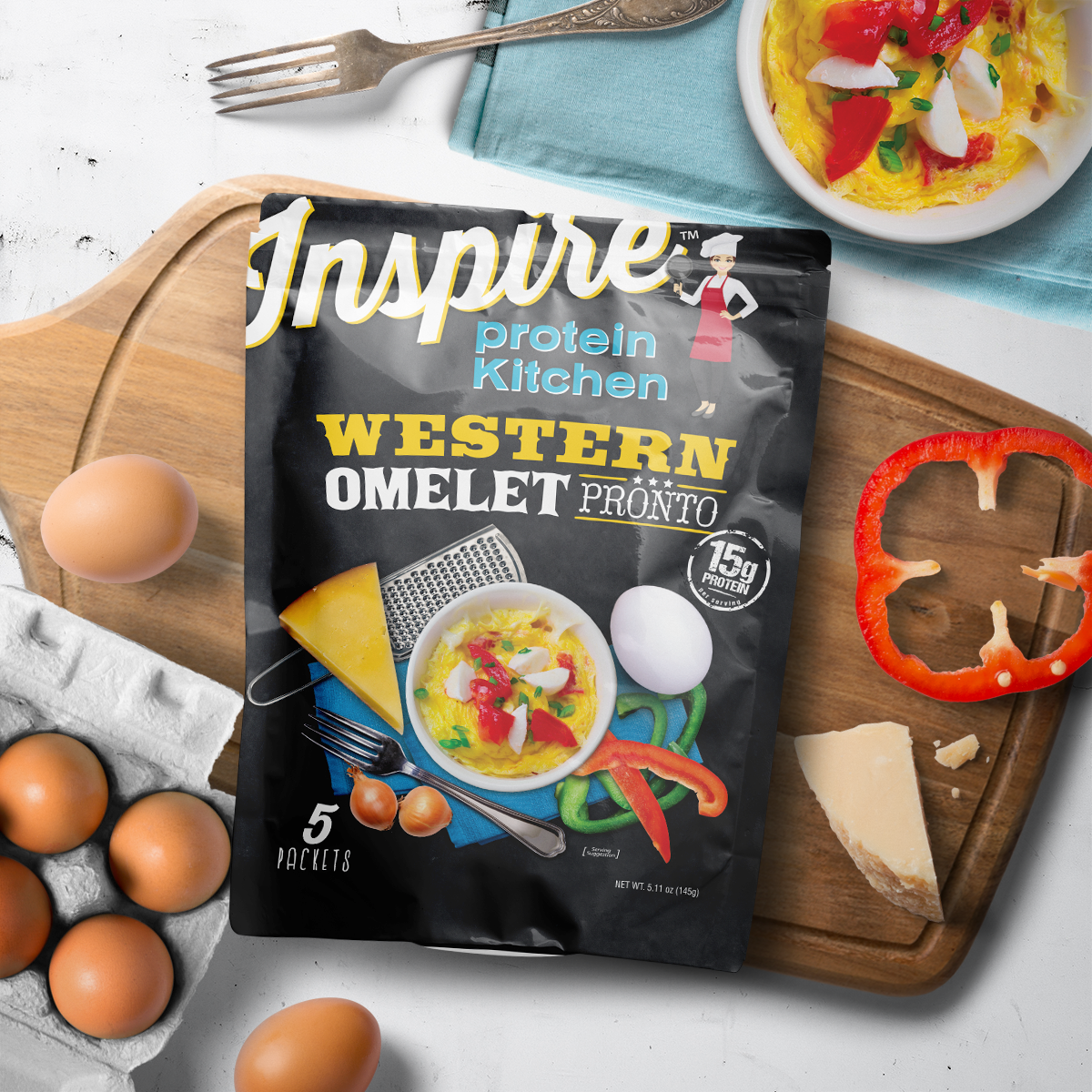 Western Omelette Delicious Western Style Cheese Omelet Loaded With