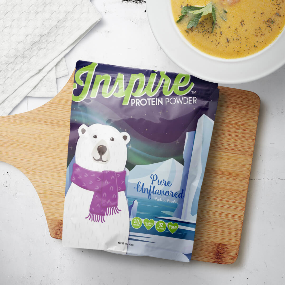 Bariatric Eating: Inspire Pure Unflavored Protein Powder